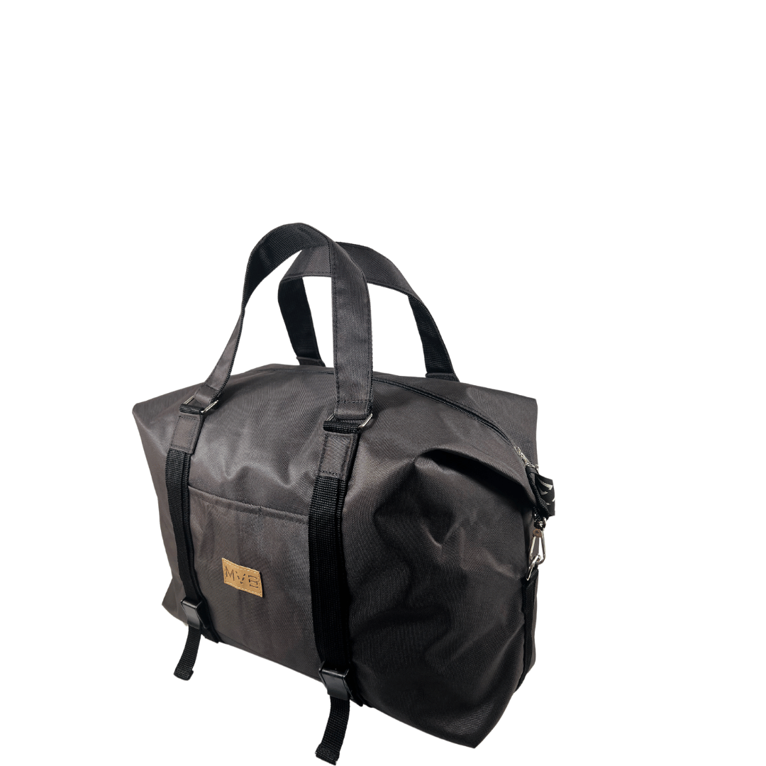 FLEXY DUFFLE BAG - BROWN – MVB - My Vegan Bags